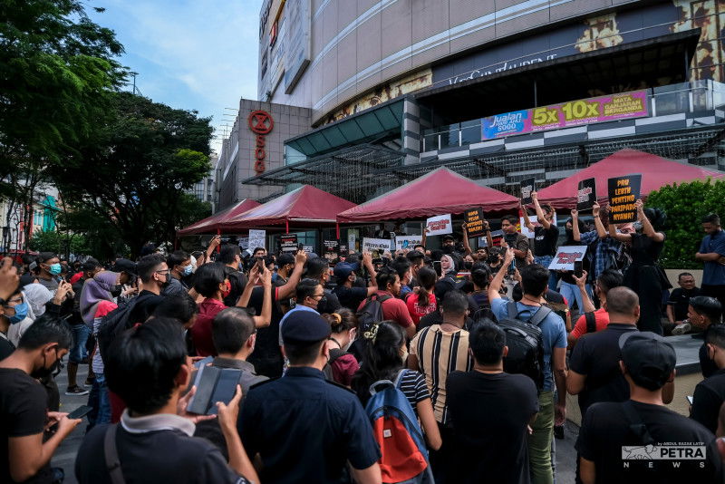 Getaran | Semasa | Polis Buka Kertas Siasatan Perhimpunan Depan Pusat ...